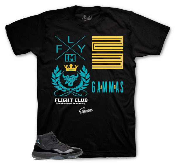 Sneaker Tees Match Jordan 11 Gamma Blue Outfits