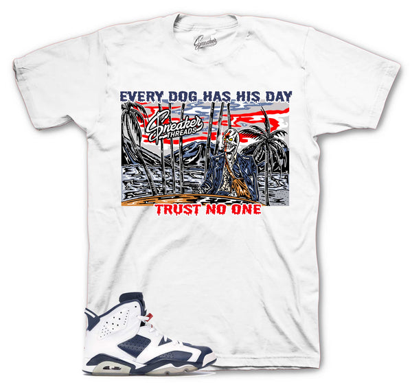 Retro 6 Olympic Sneaker Tees & Outfits