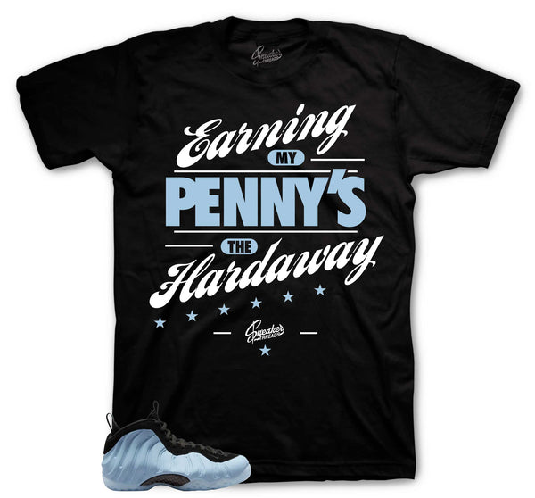Foamposite Psychic Blue Sneaker T-Shirts & Outfits
