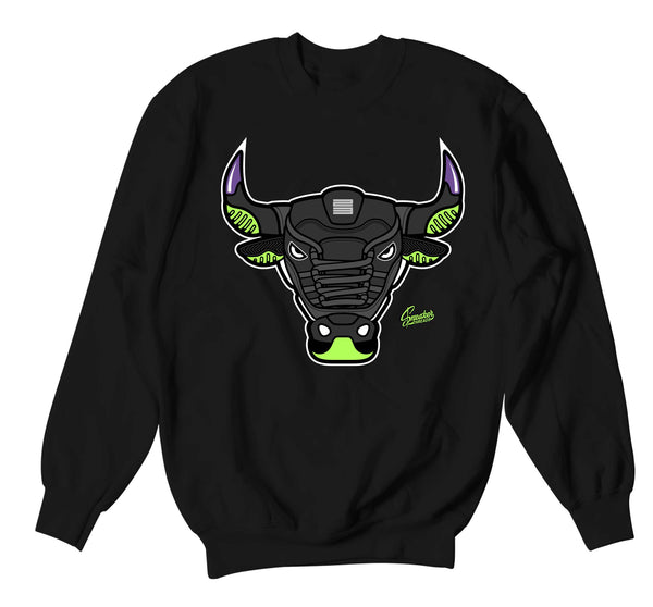 Sneaker sweatshirts match Jordan 11 inner Beast | War Bully Sweater
