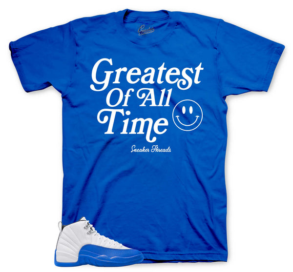 Retro 12 "Blueberry" Game Royal Sneaker Tees & Outfits