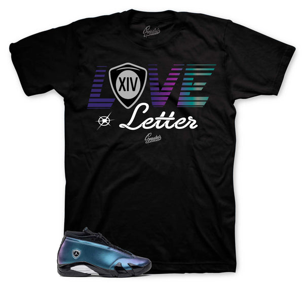 Jordan Retro 14 love letter Tees & sneaker outfits | Fresh Shirt