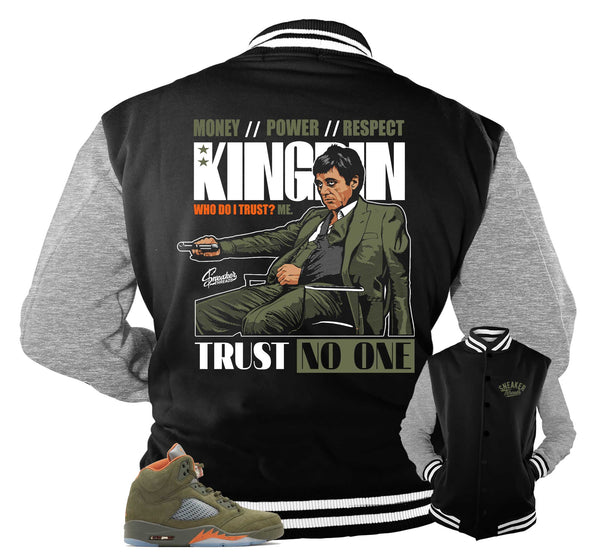 Jordan 5 Sneaker Tees Match green bean, Jade Horizon, Concord 5s