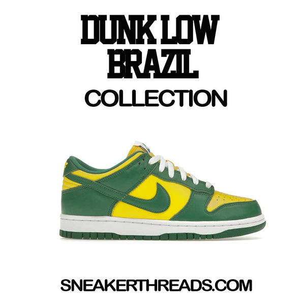 Sneaker Tees Match Dunk Brazil | greatness Design