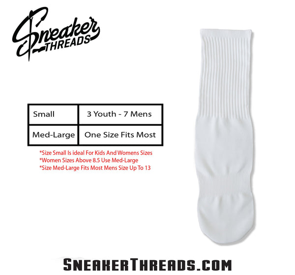 Sneaker Matching Socks | Socks Match Jordan 4 Cement Retro