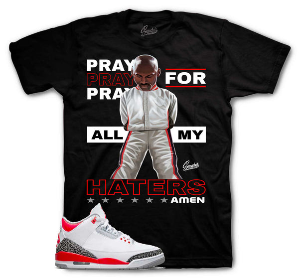 Jordan 3 fire red Sneaker Tees & outfits | Amen Design
