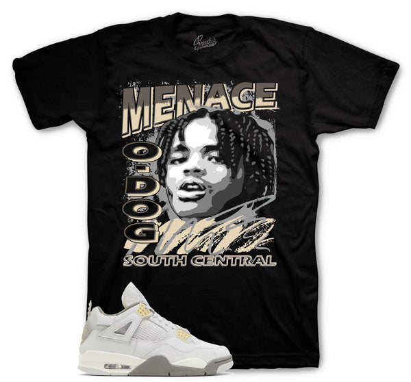 Jordan 4 Sneaker Tees & Outfits Match Infrared Zen Master Military Black