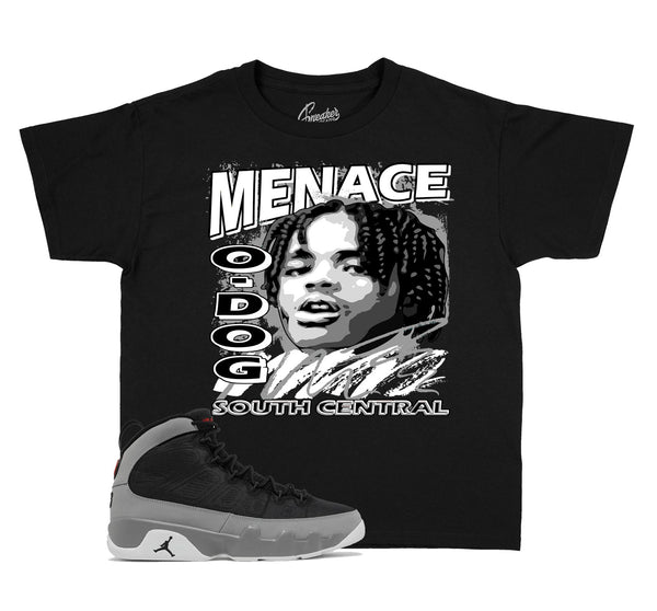 Kids sneaker Release Tees For Jordan 9 Particle Grey GS | 90s Shirts